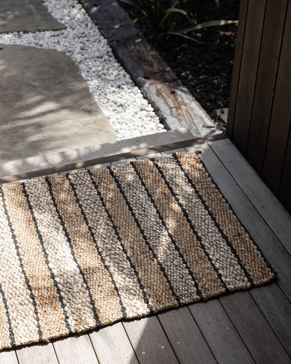 Baya Chatham Entrance Mat - Multi | Jute Door Mat– Ink & Brayer Australia