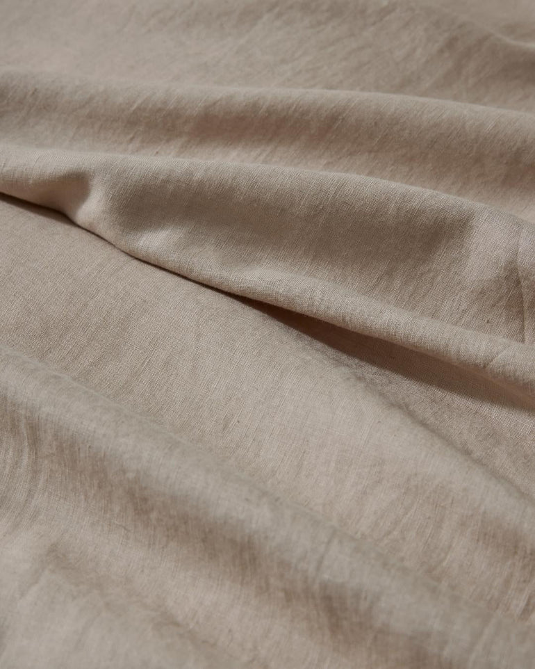 Ravello Linen Quilt Cover - Shell | Weave Home Bed Linen– Ink & Brayer ...